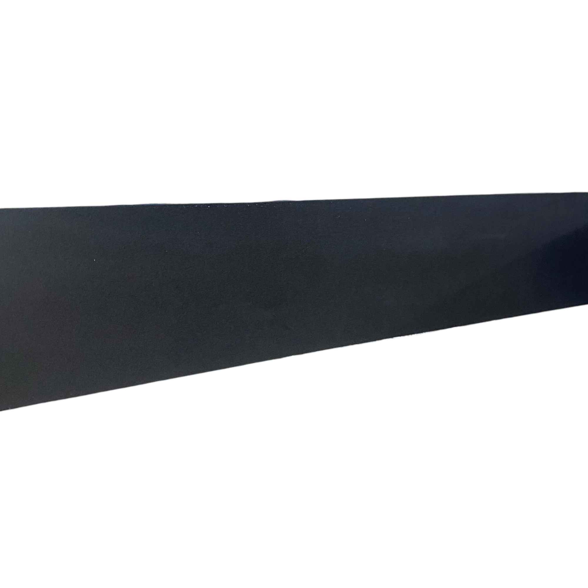 Liso 7cm x 5mm Preto - GeMolduras