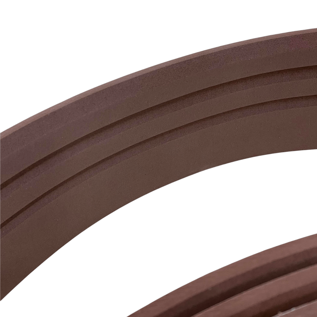 Rodapé Eva Autocolante Flexível Ilhabela 10cm x 1cm Marrom