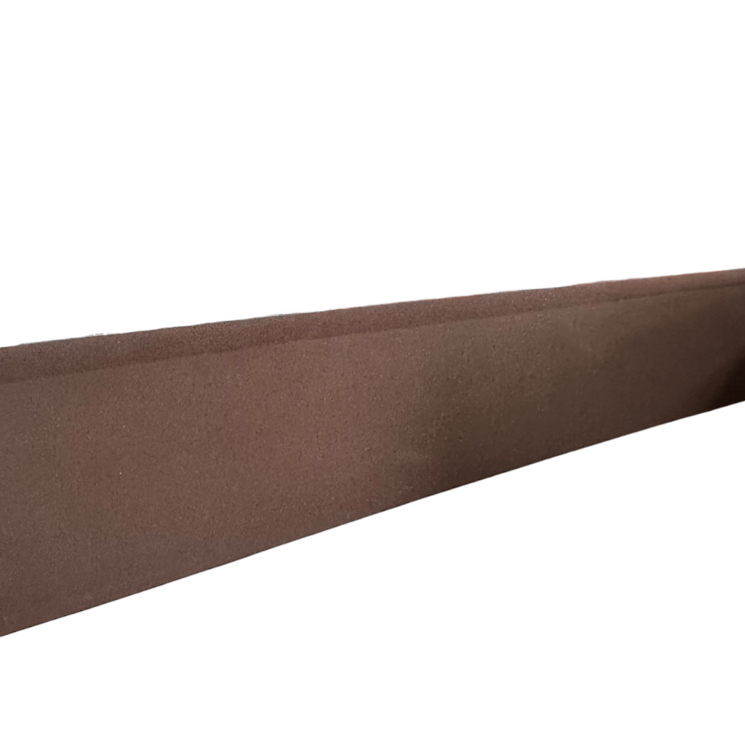 Rodapé Eva Autocolante Flexível Guaratuba 7cm x 1cm Marrom